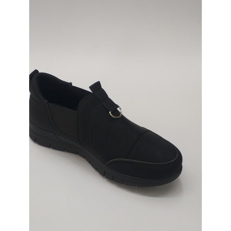 Ayzen anne ayakkabı nubuk siyah